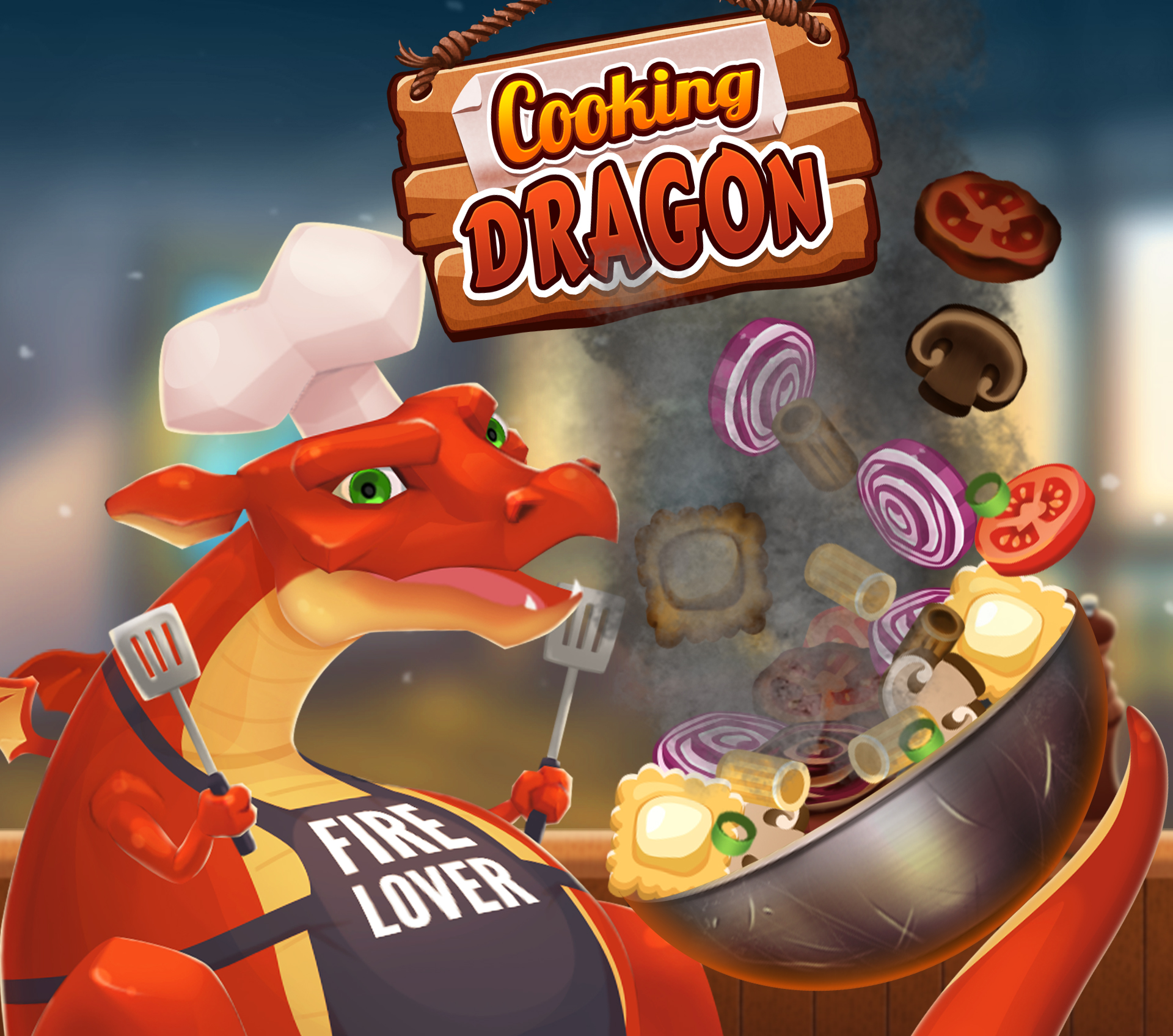 Cooking Dragon - Rising Pixel