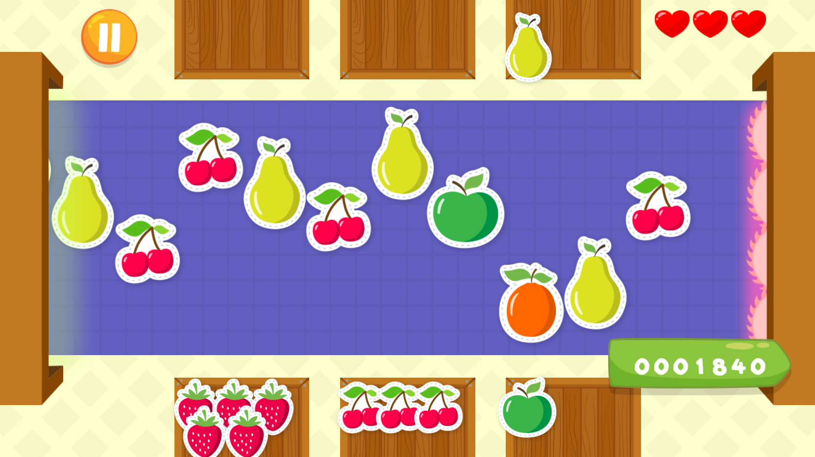 Fruit Sorter - Rising Pixel